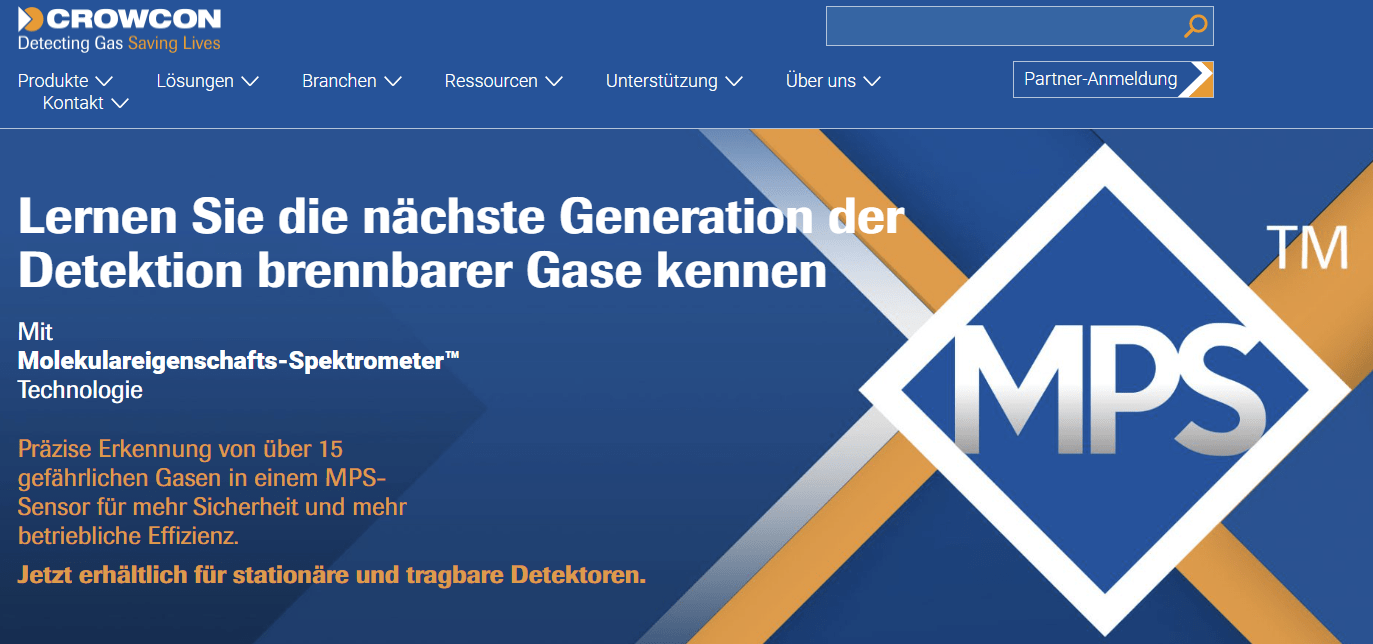 Das Messprinzip MPS von der Firma Crowcon | Gaswarn-Beratung
